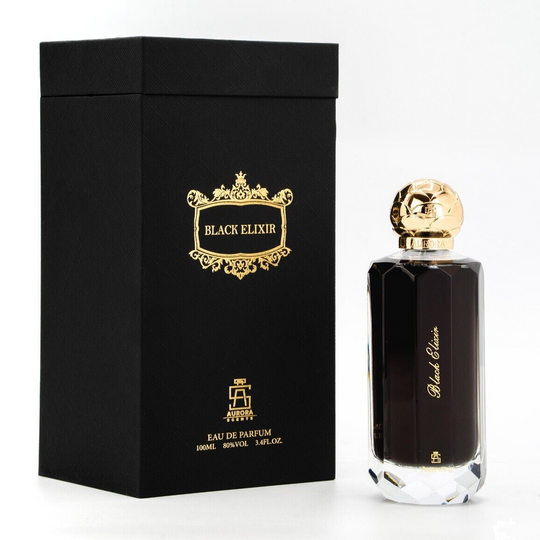 Aurora Scents Black Elixir Eau de Parfum Uomo 100 ml – cheprofumo.com